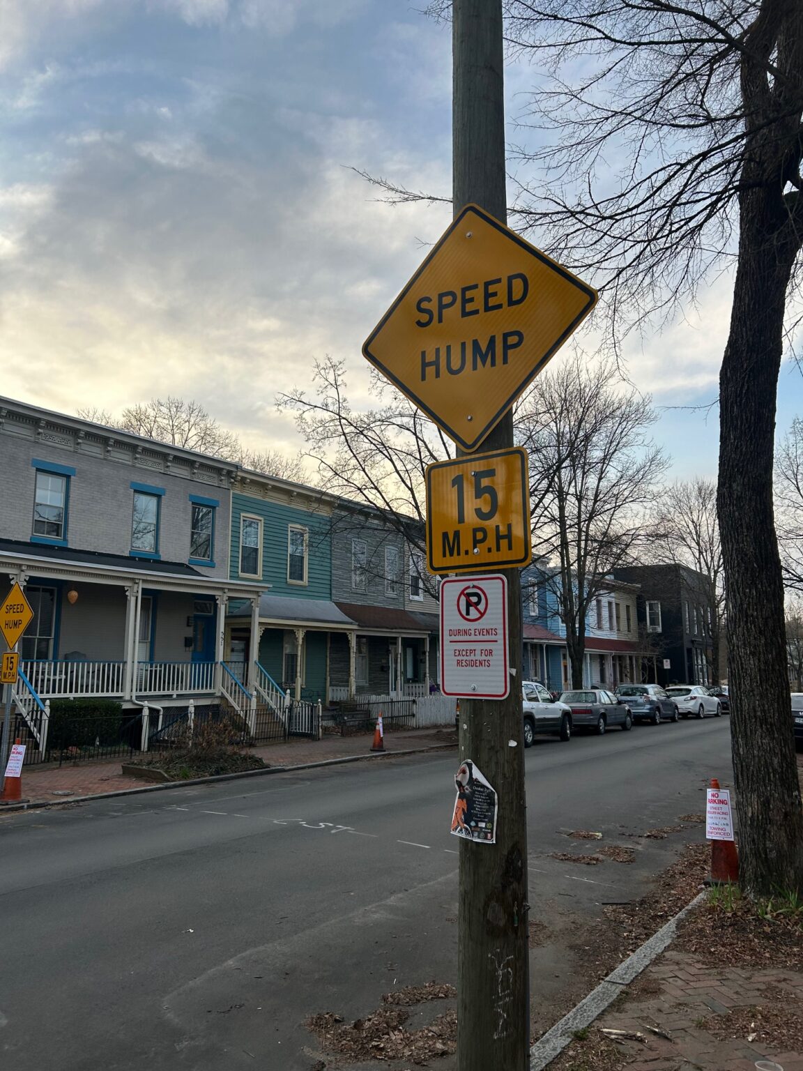 Speed Bump Preparation | Oregon Hill